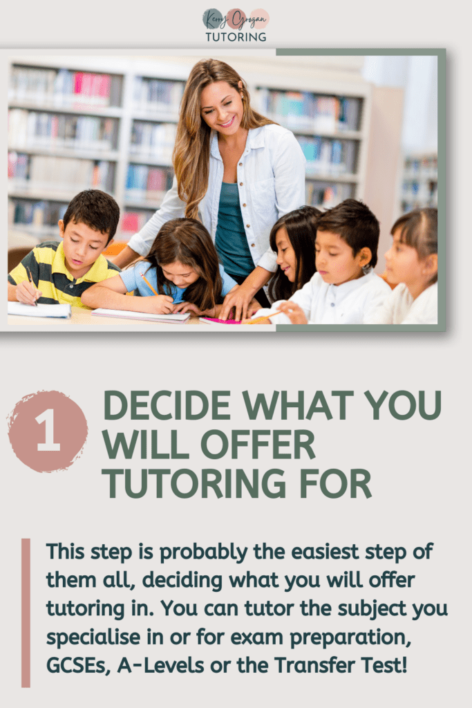 Steps to start a tutoring company : 7 simple, important steps - Kerry ...