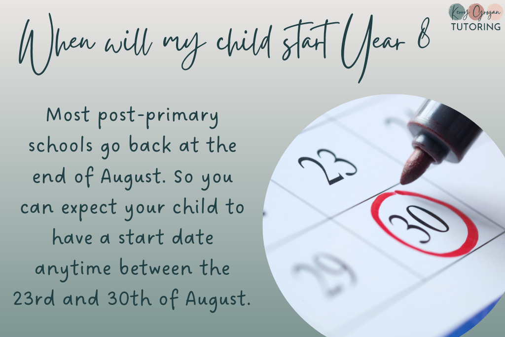 Tips for starting Year 8: 7 tips for making your child's transition ...